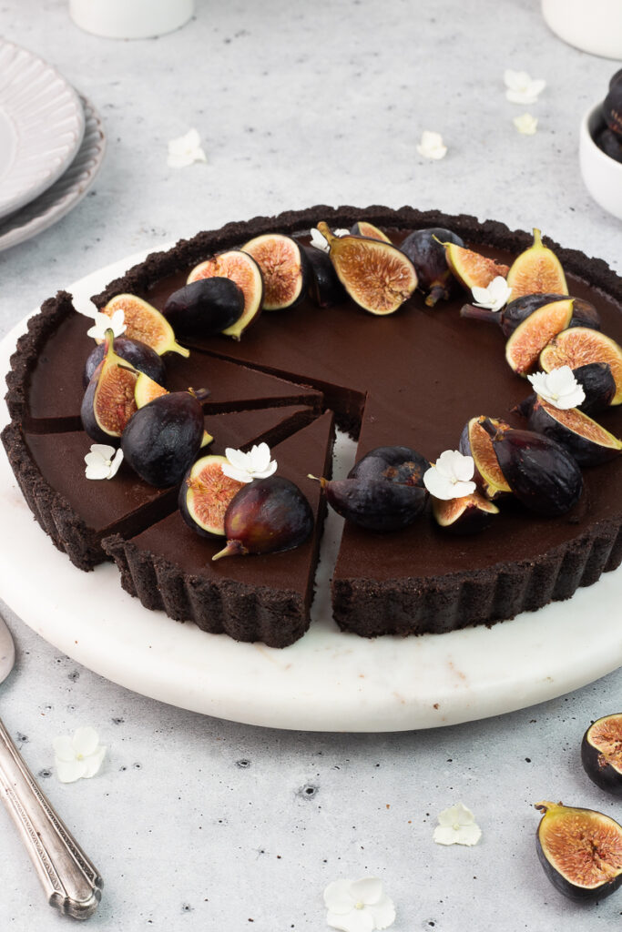 Earl Grey Chocolate Tart | Short Stack Kitchen