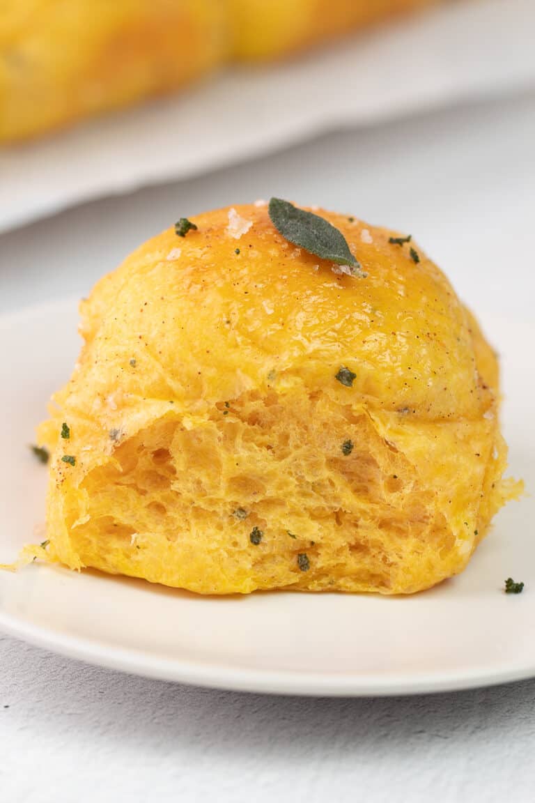 Sweet Potato Brown Butter Sage Rolls | Short Stack Kitchen