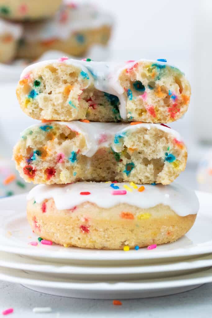 Baked Funfetti Donuts | Short Stack Kitchen