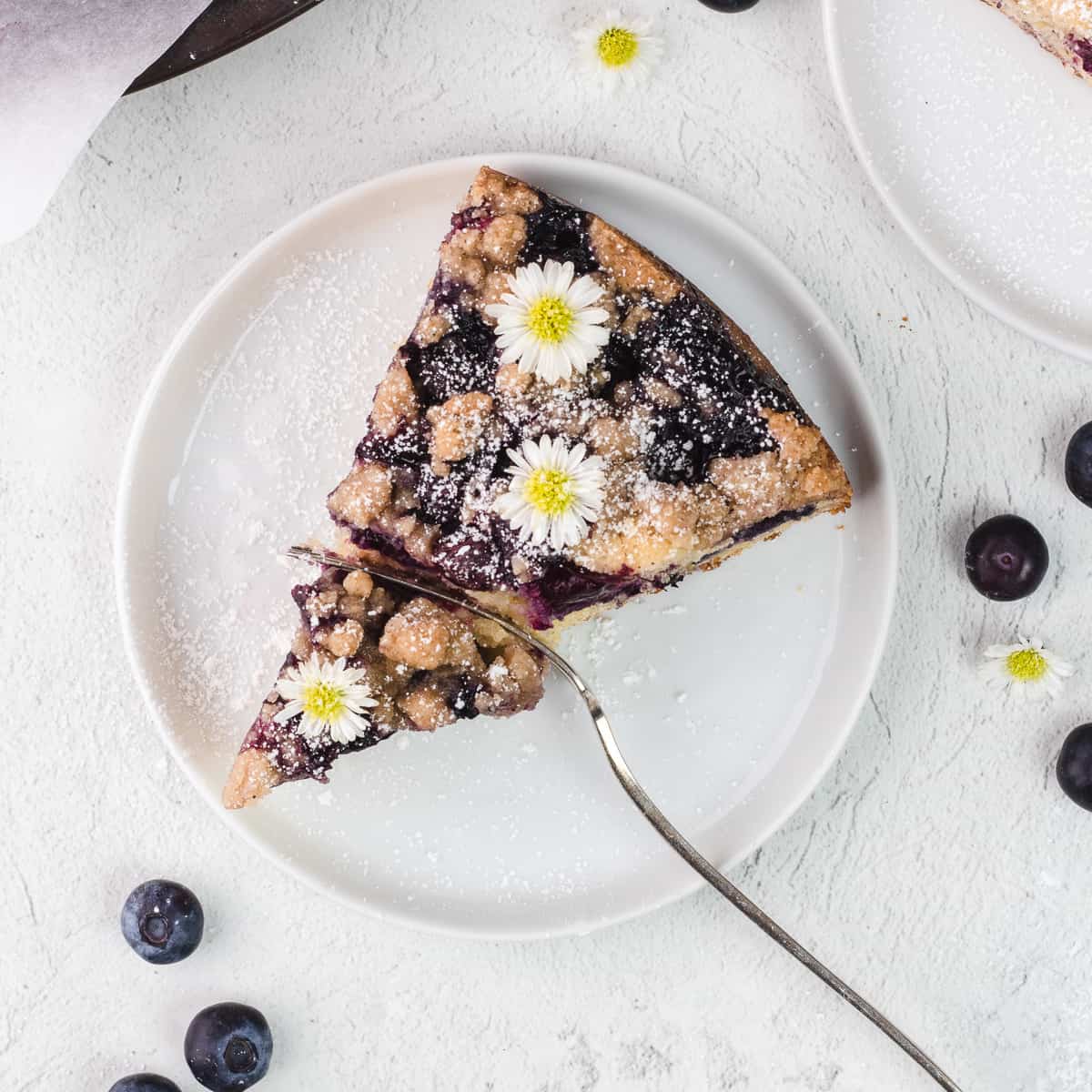 Easy Blueberry Buckle Cake | Short Stack Kitchen