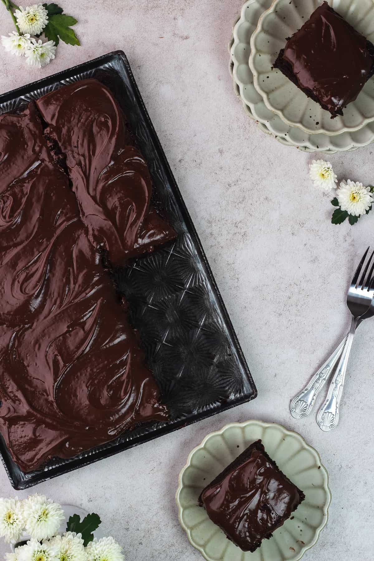 Malted Chocolate Cake - Short Stack Kitchen