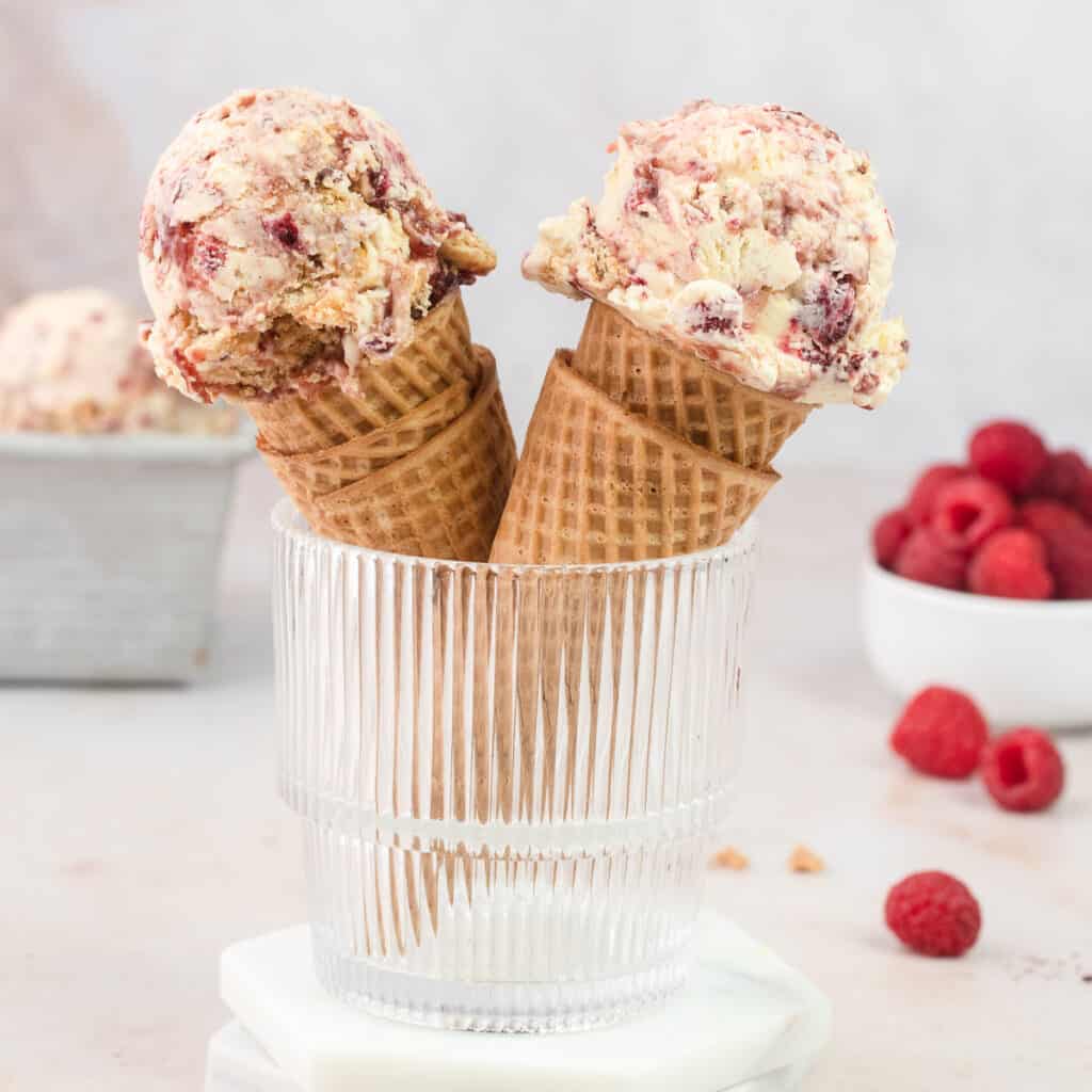 Raspberry Cheesecake Donuts - Short Stack Kitchen
