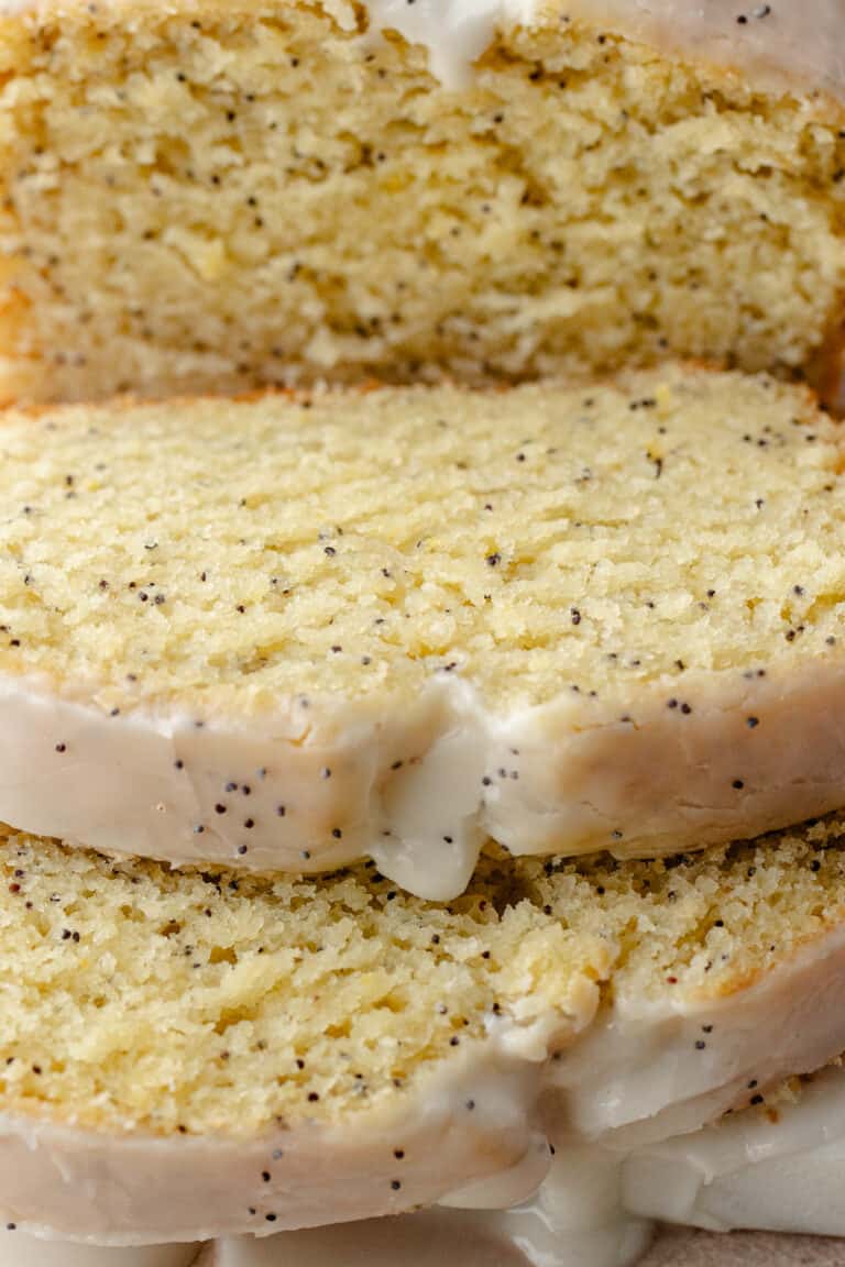 Lemon Poppy Seed Yogurt Loaf Cake | Short Stack Kitchen