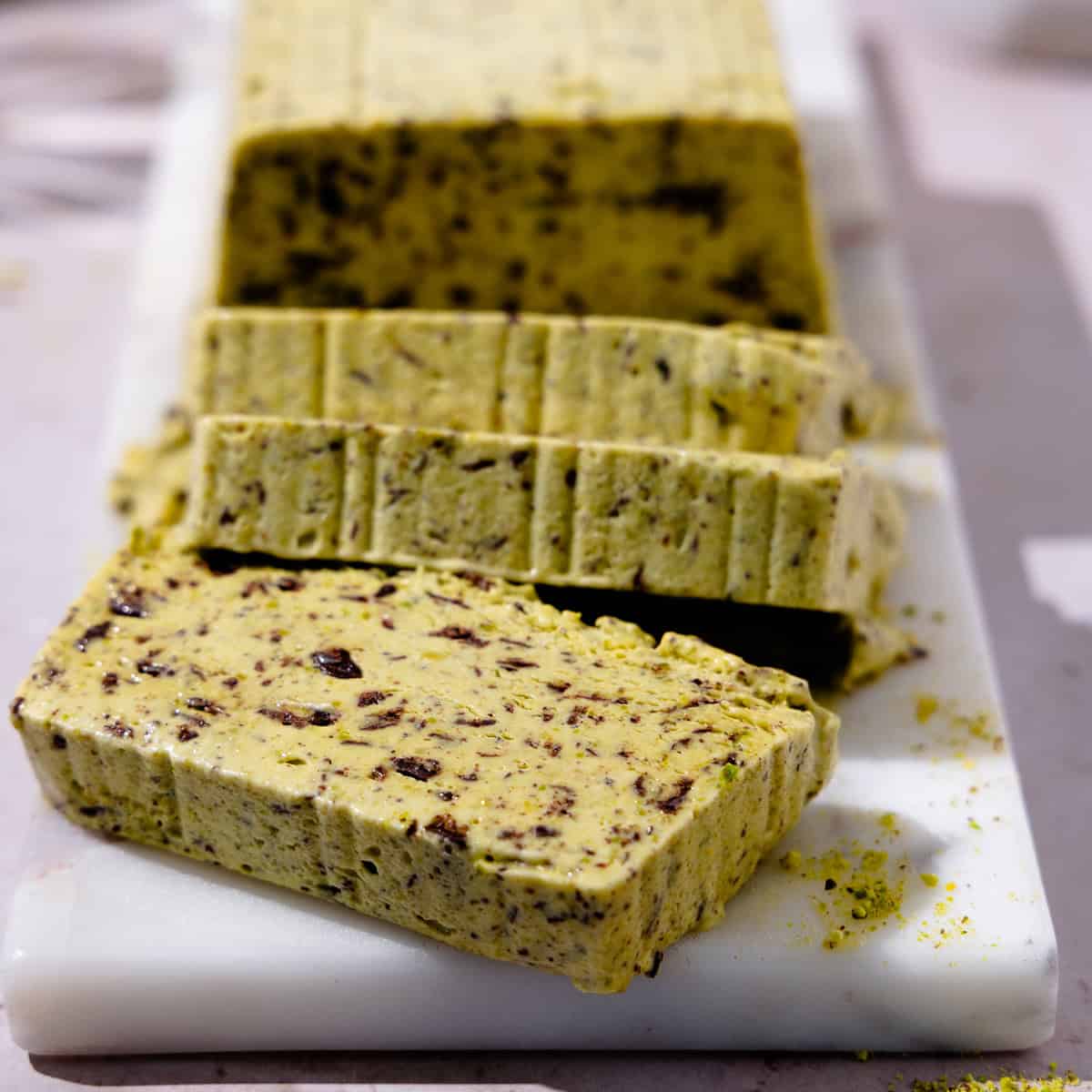 Pistachio Chocolate Semifreddo | Short Stack Kitchen
