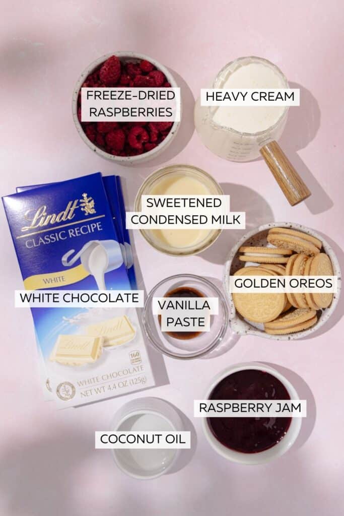 Raspberry Shortcake Ice Cream Bars | Short Stack Kitchen