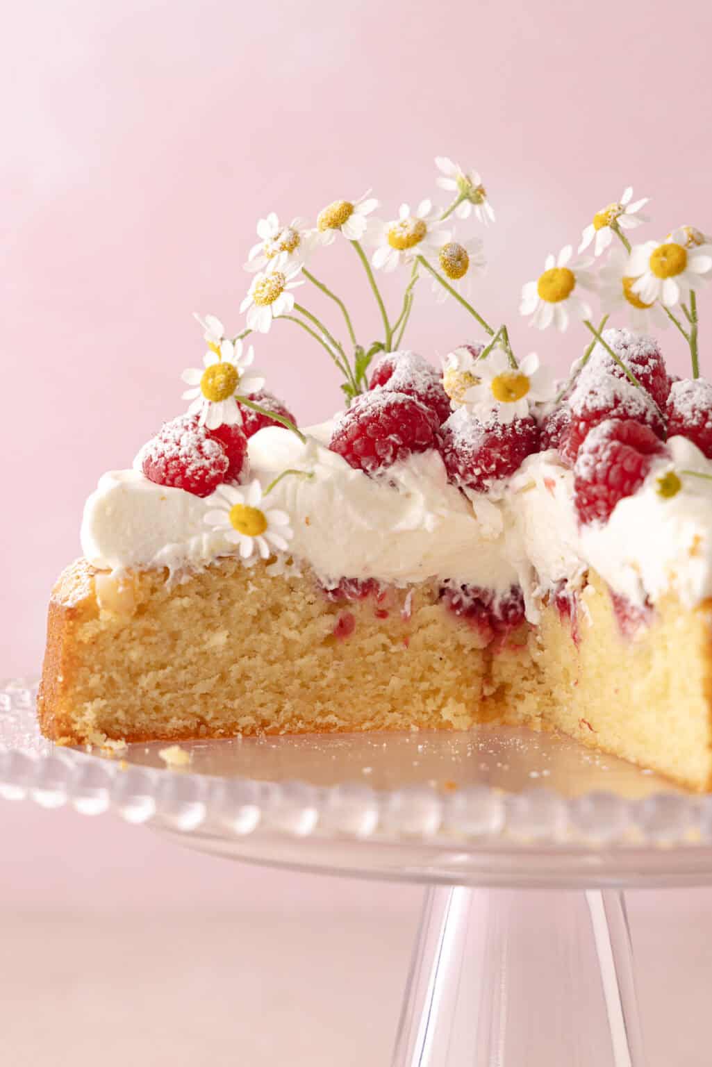 Raspberry Almond Cake | Short Stack Kitchen