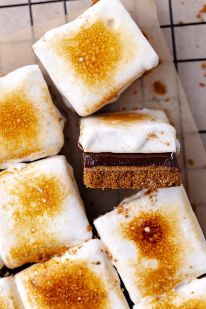 Biscoff S'mores Bars | Short Stack Kitchen
