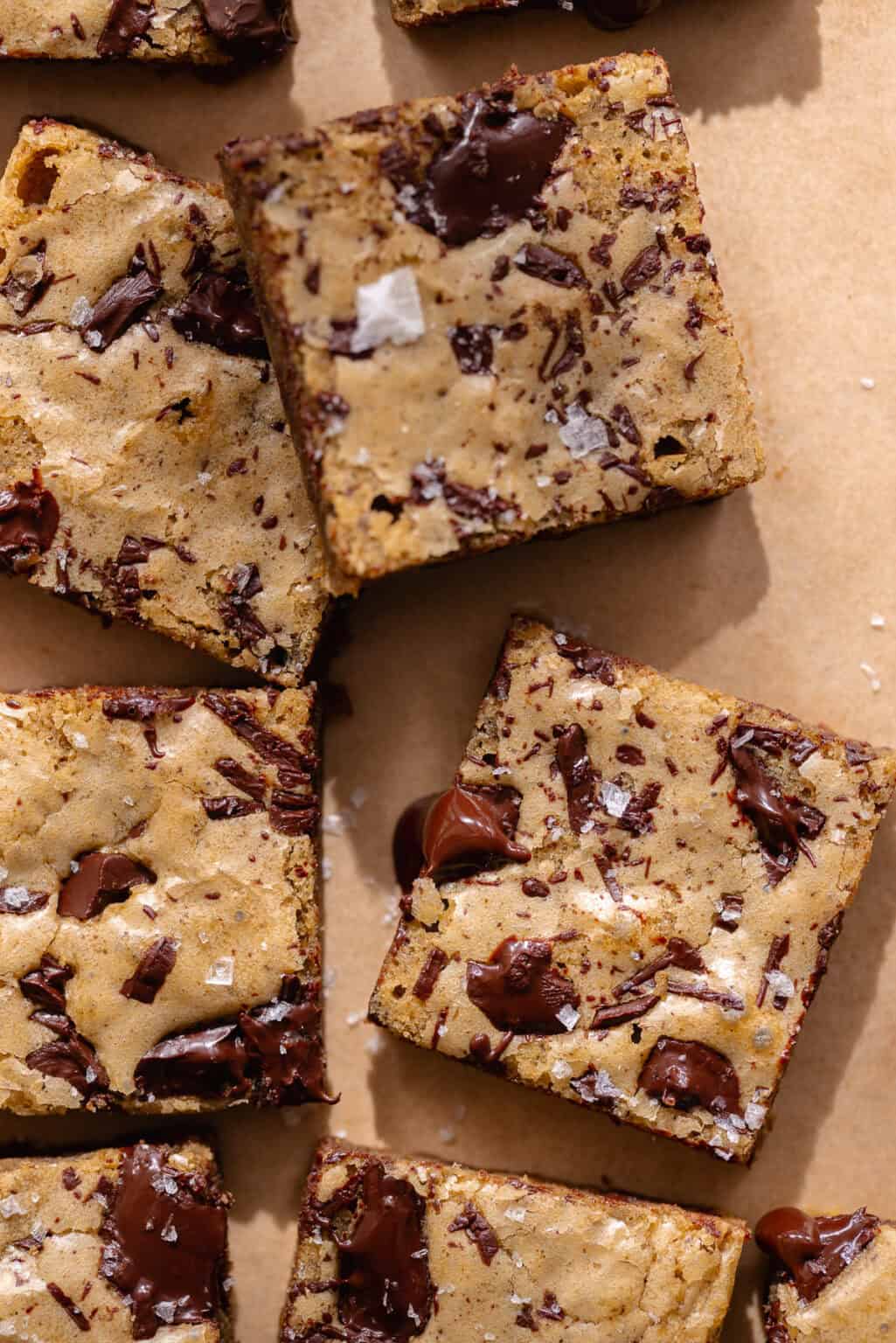 Brown Butter Bourbon Blondies | Short Stack Kitchen