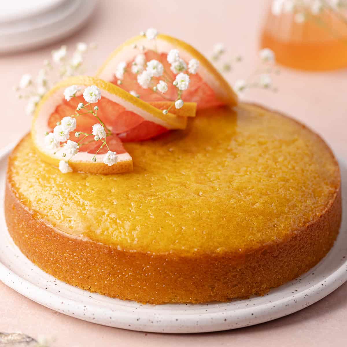 Grapefruit Olive Oil Cake | Short Stack Kitchen