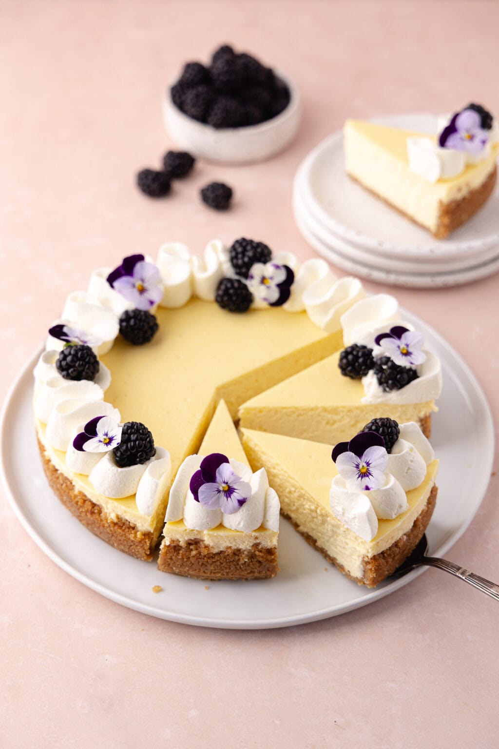 Almond Cheesecake | Short Stack Kitchen