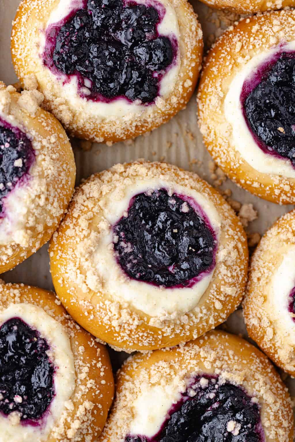 Blueberry Cheesecake Buns | Short Stack Kitchen