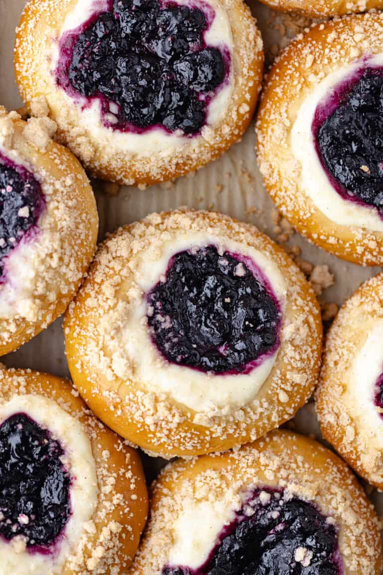 Blueberry Cheesecake Buns | Short Stack Kitchen