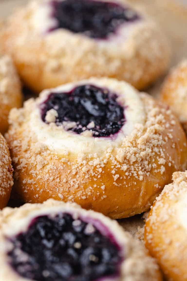 Blueberry Cheesecake Buns | Short Stack Kitchen