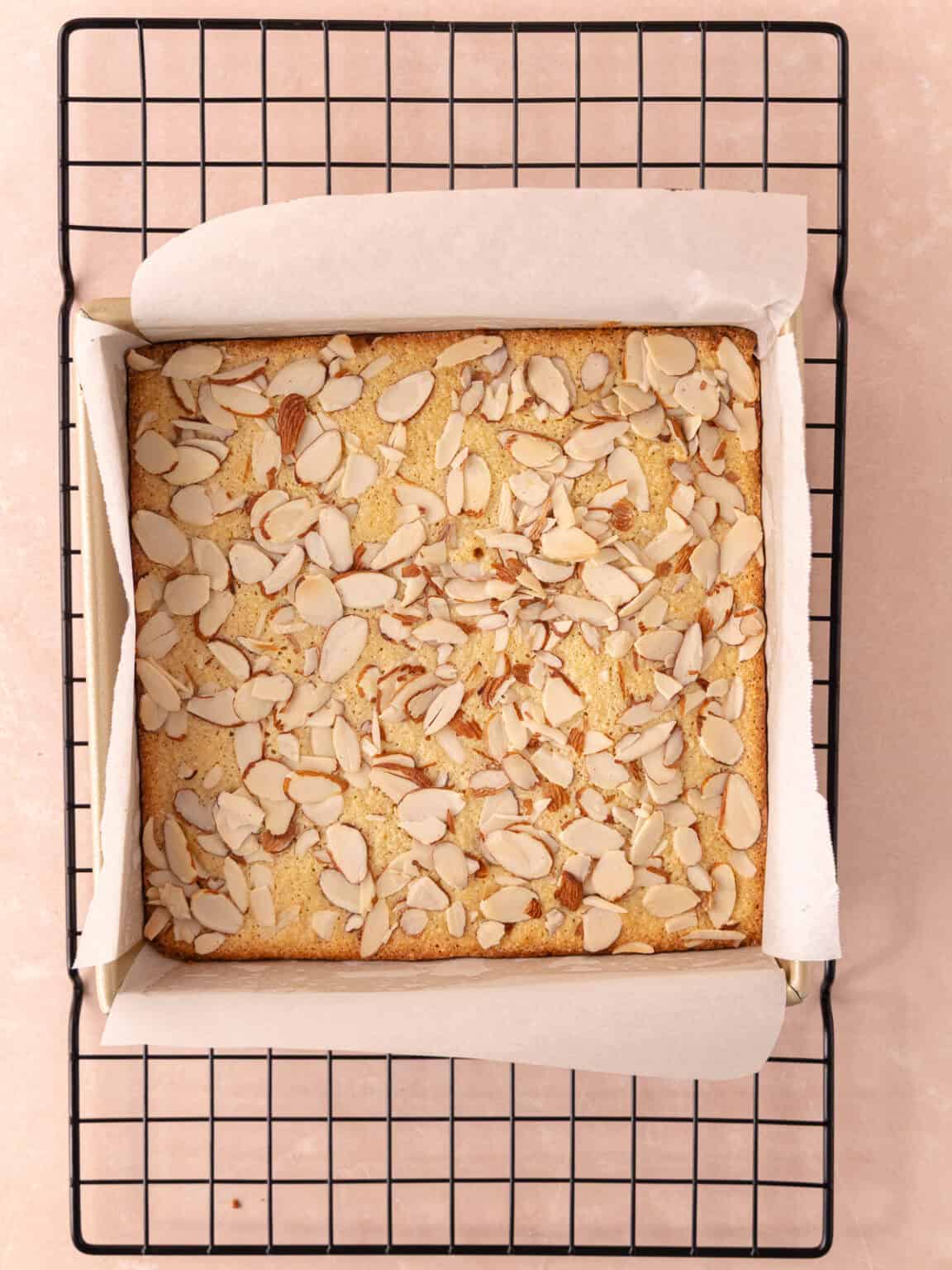 Brown Butter Almond Blondies | Short Stack Kitchen